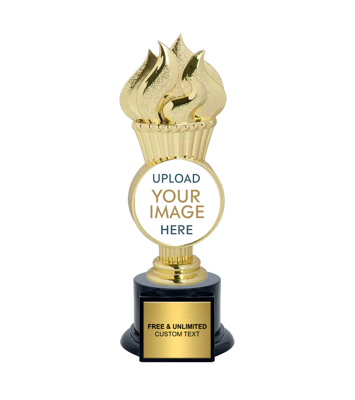 Legacy Torch Custom Insert Trophy