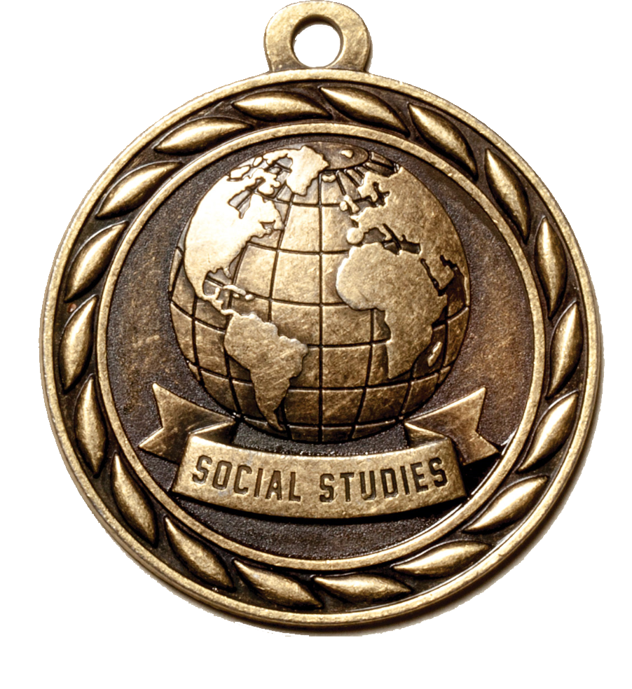 Social Studies Medals and Awards | Order Online at K2Awards.com