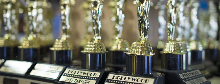Dramatic Fake Oscar™ Trophy Displays | K2 Awards