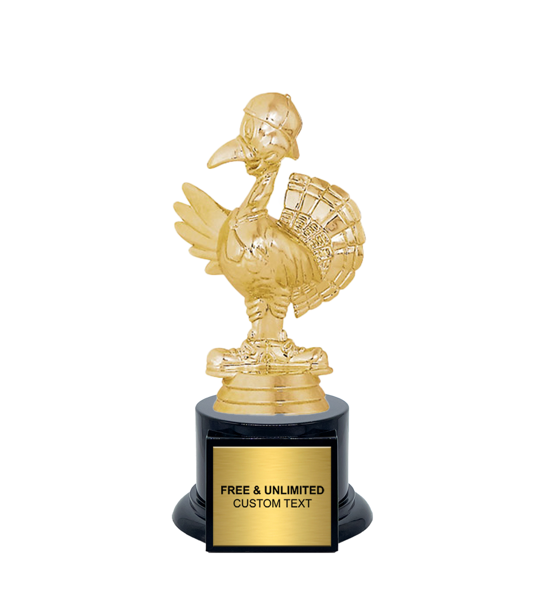 Thanksgiving Trophies, Awards and Medals | Custom Turkey Bowl Trophies