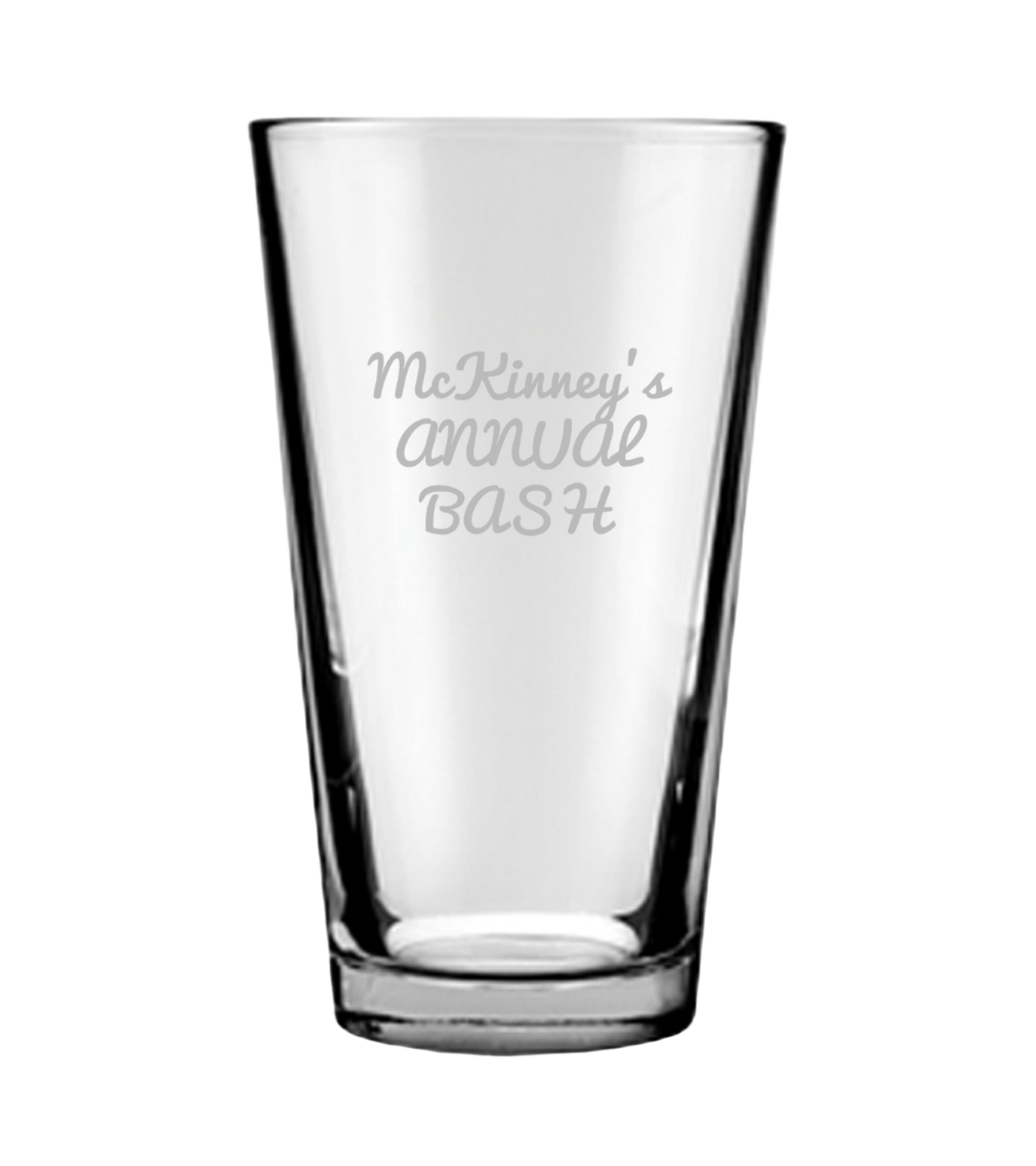 Personalized Pint Glass - No Minimum