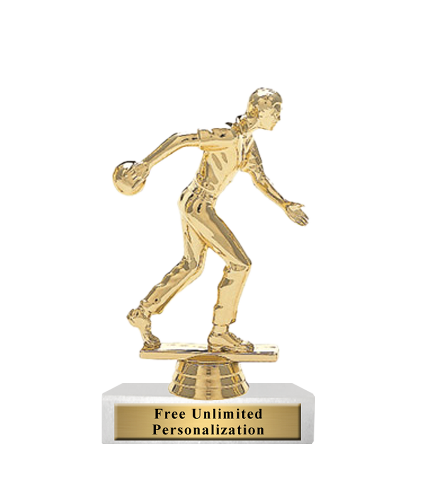Participation Bowling Trophy