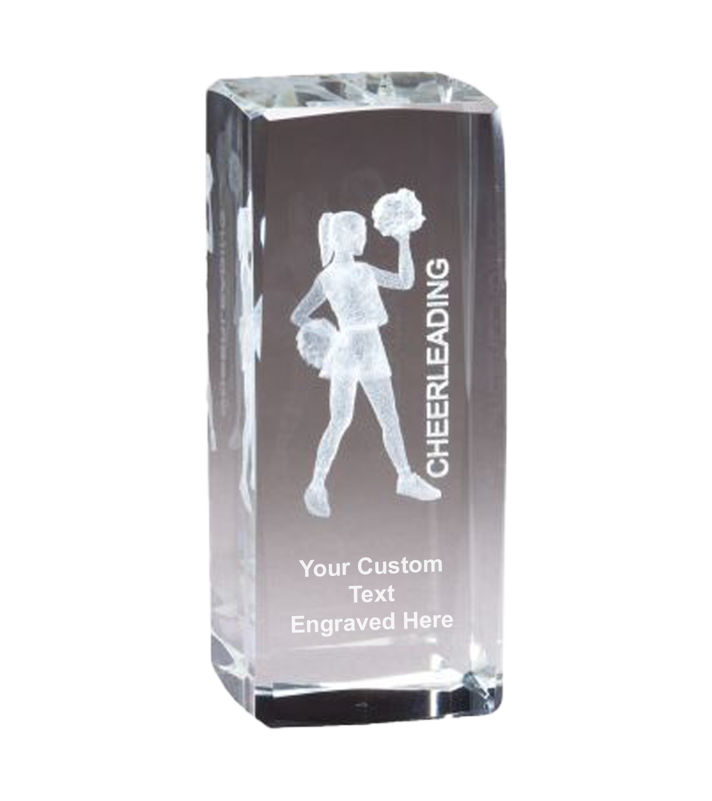 3D Cheerleading Sports Crystal