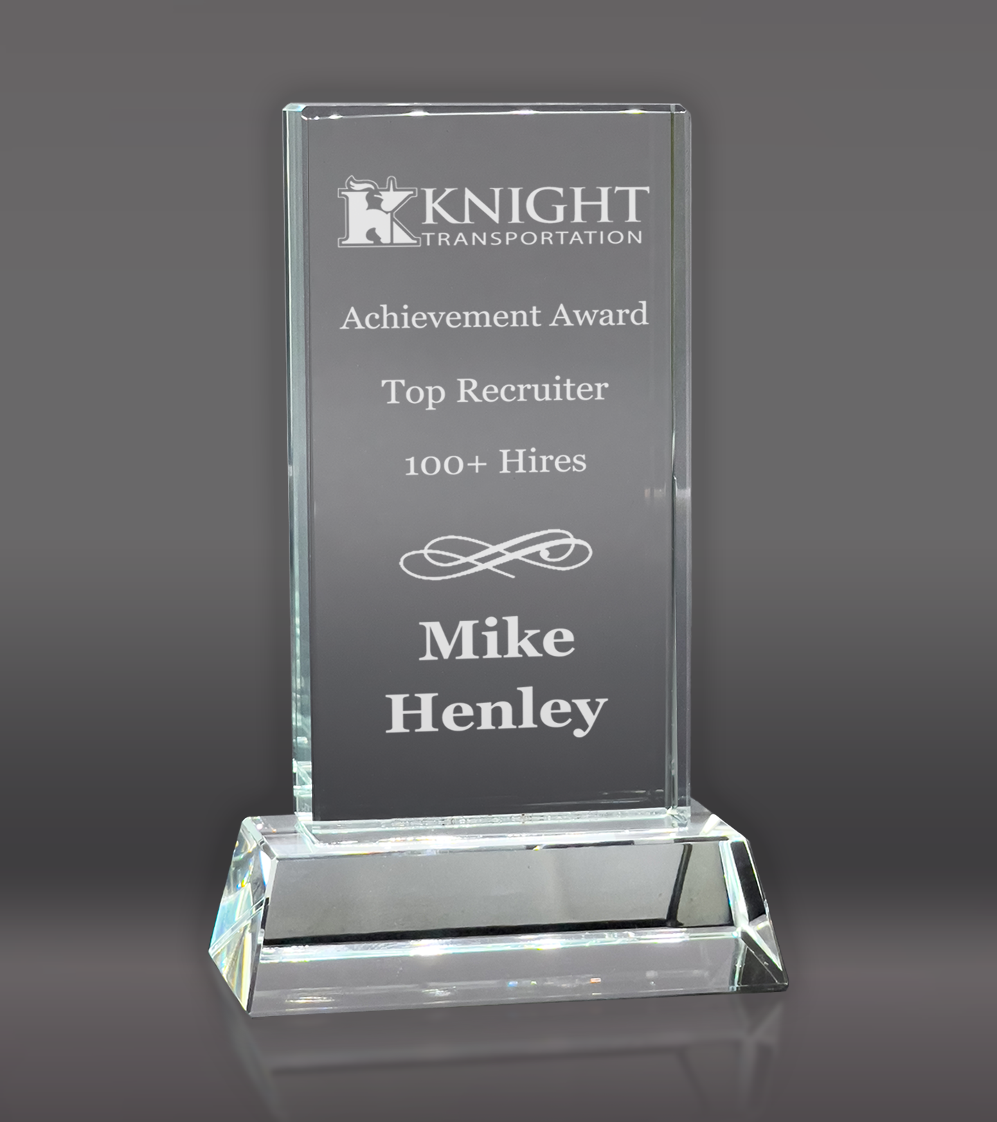 Standing Optical Crystal