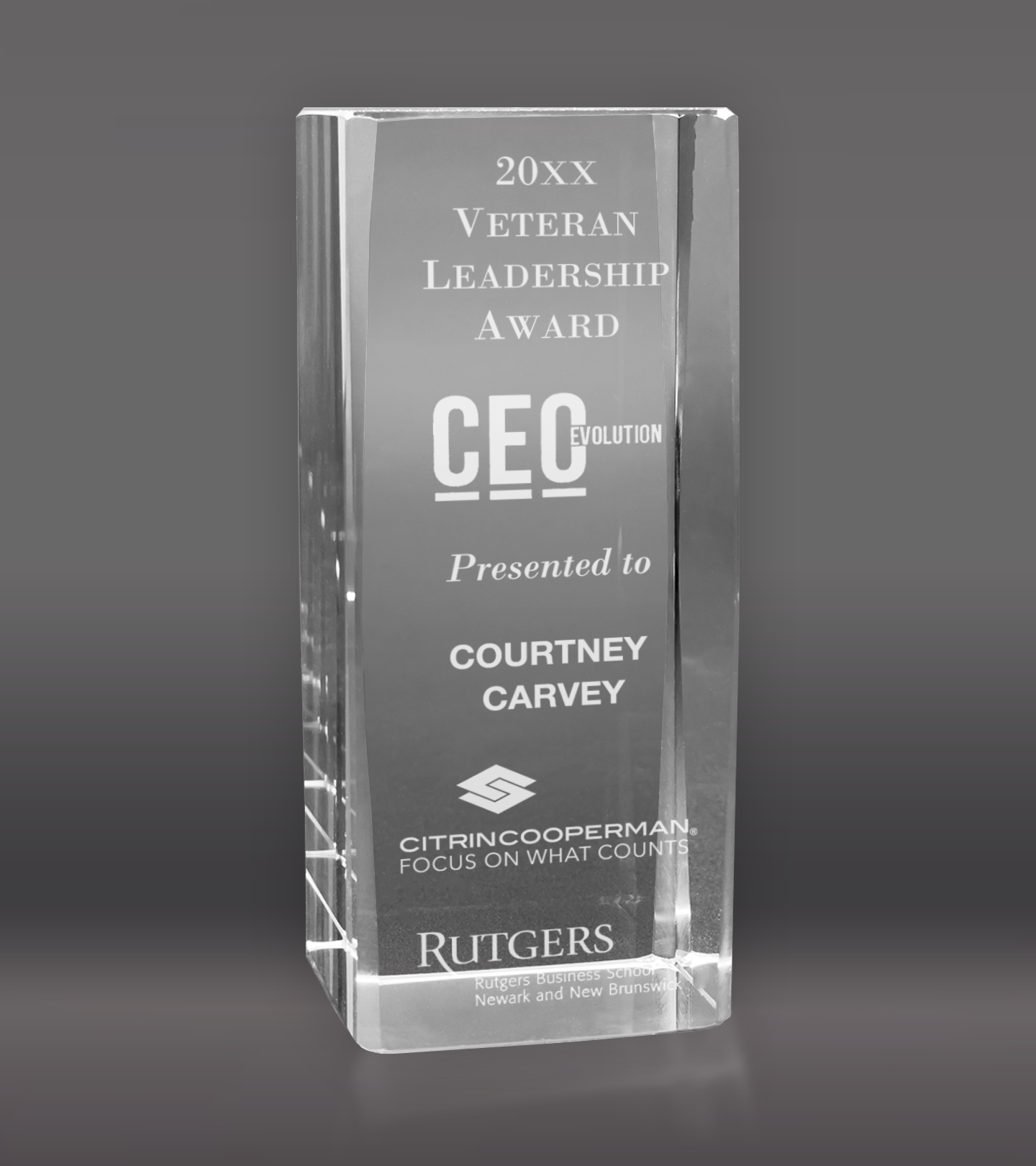 Custom Optical Crystal