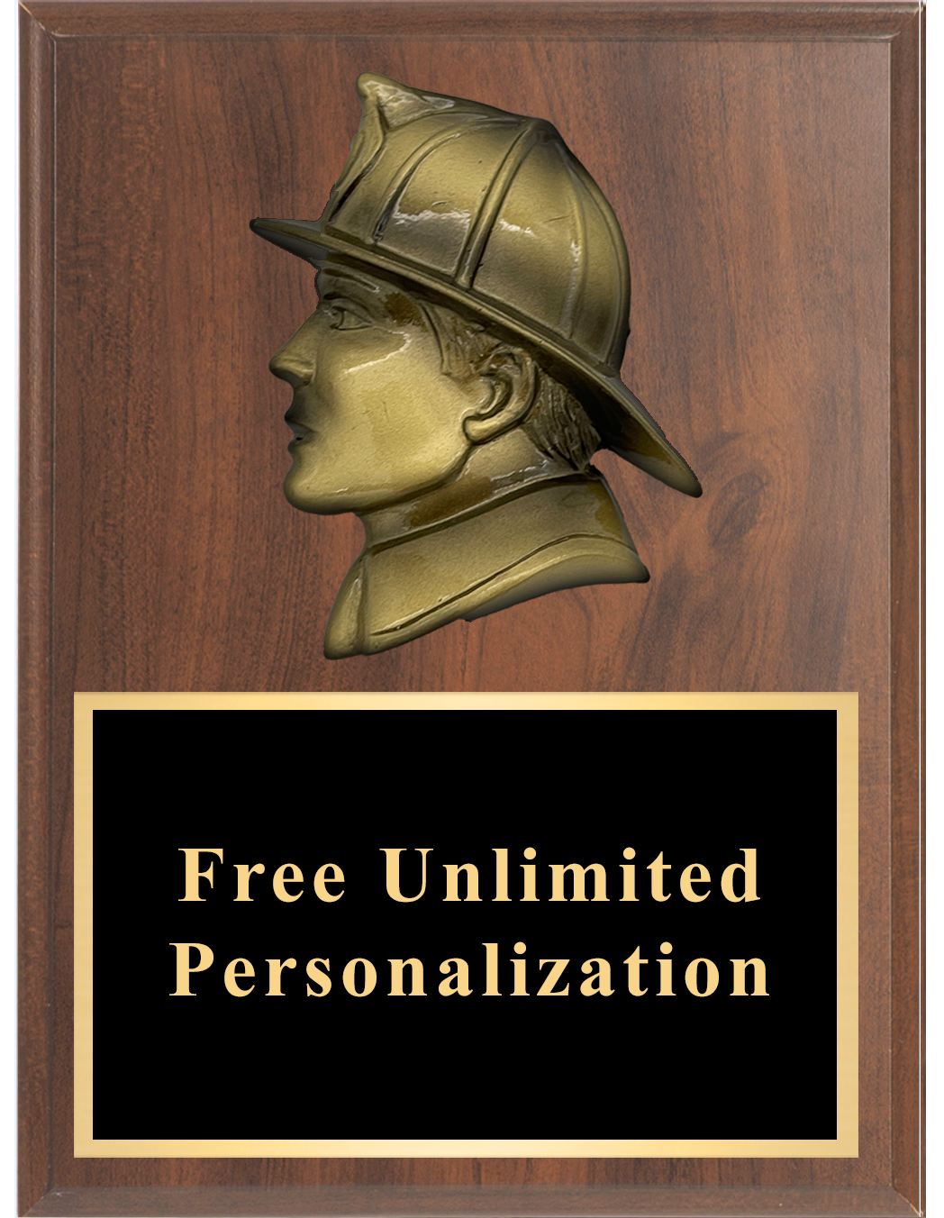 Firefighter Awards & Medals | Order Custom Firefighter Plaques at ...