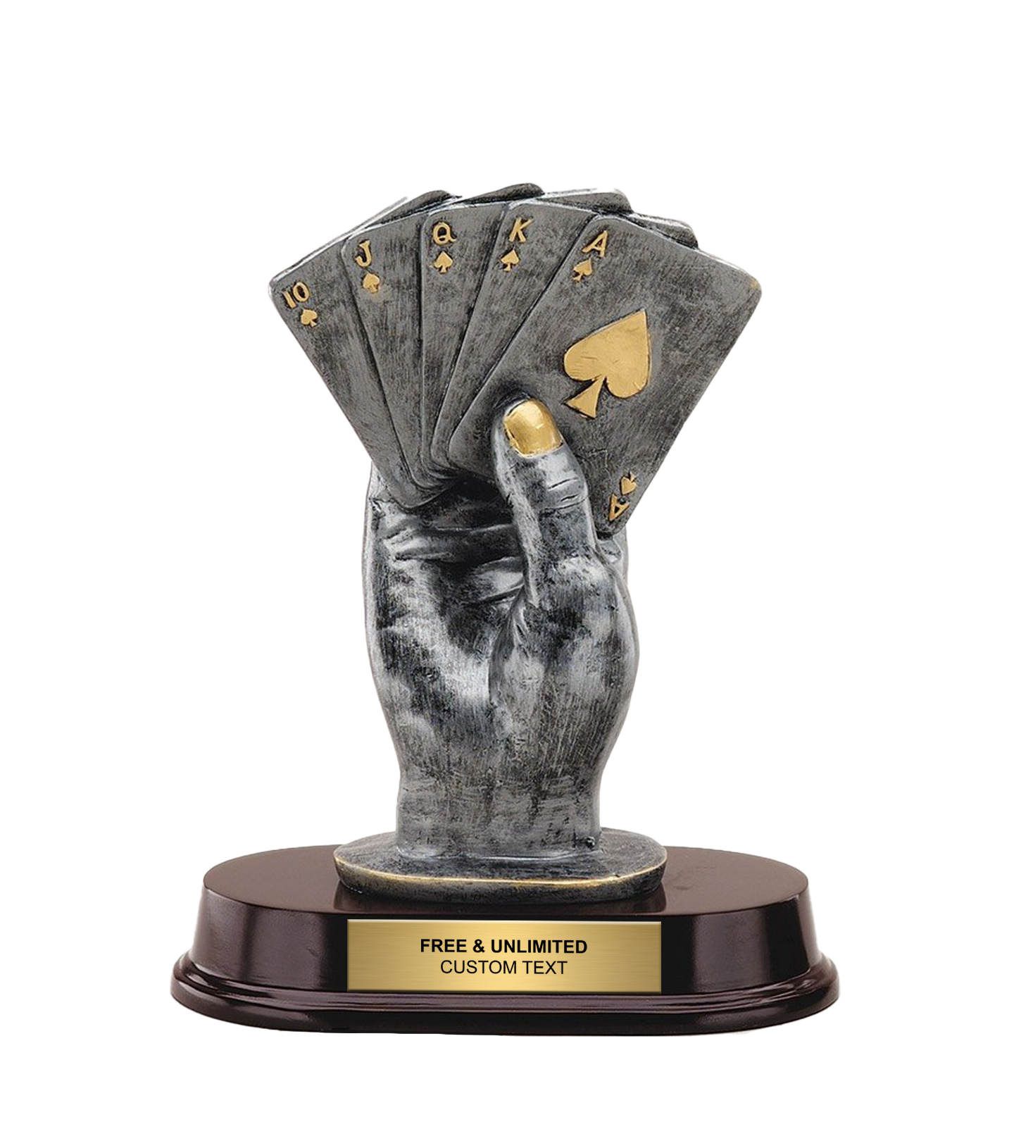 Poker Trophy Trophies | Custom Poker Tournament Plaques - K2Awards