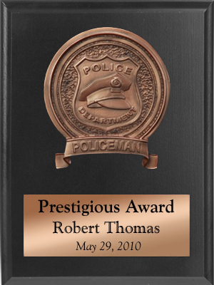 Police Awards | Law Enforcement Plaques, Trophies & Medals - K2Awards.com