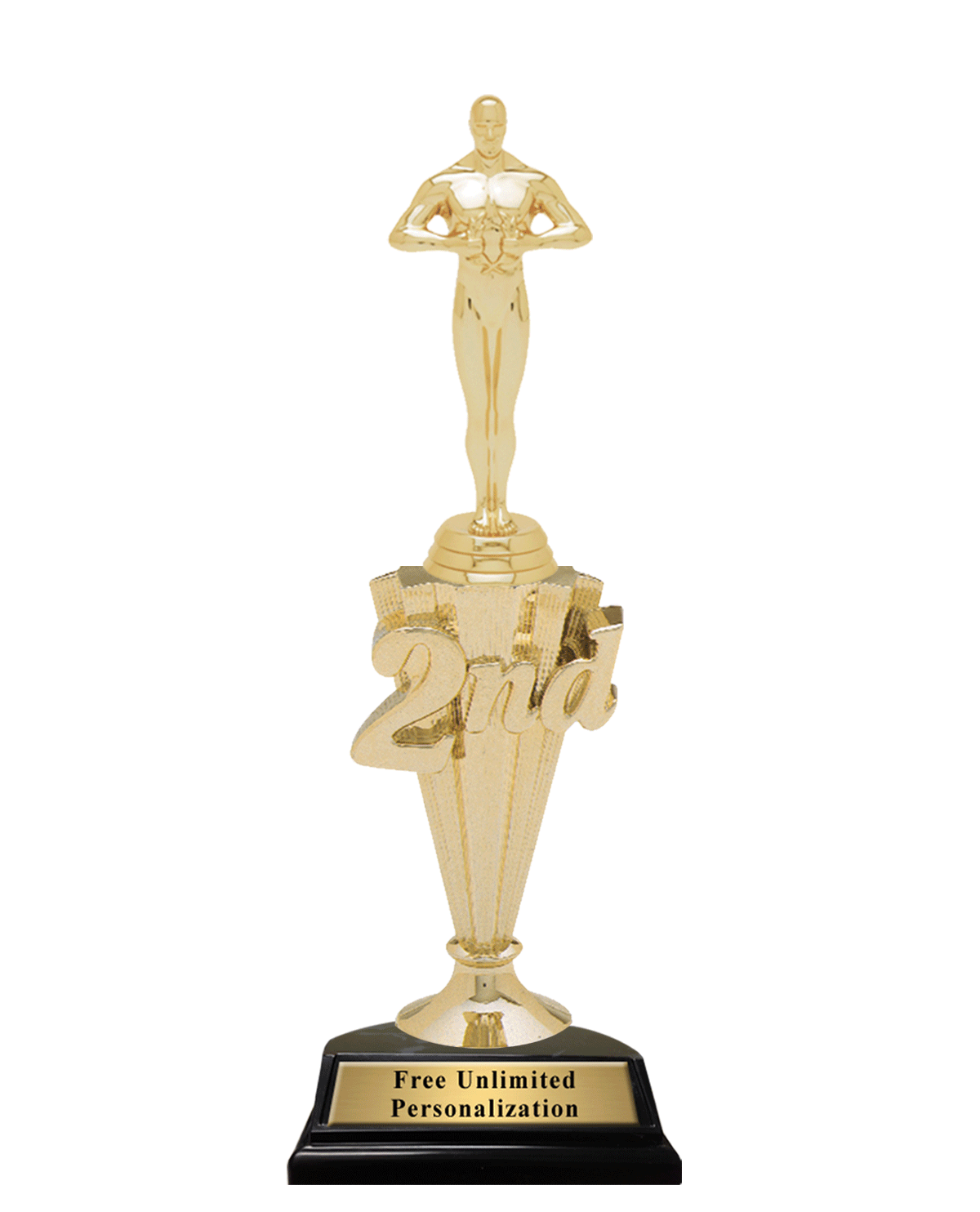 2nd Place Trophies, Medals and Awards - Personalize Today | K2Awards.com