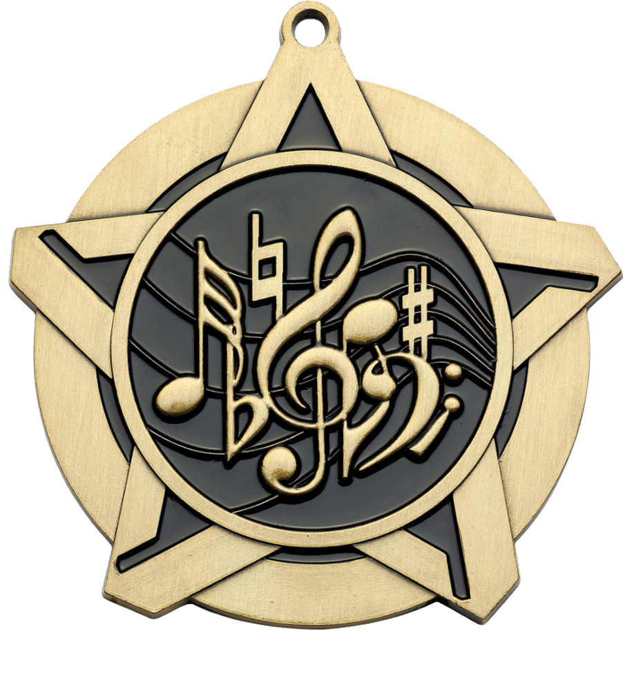 Super Star Music Medal
