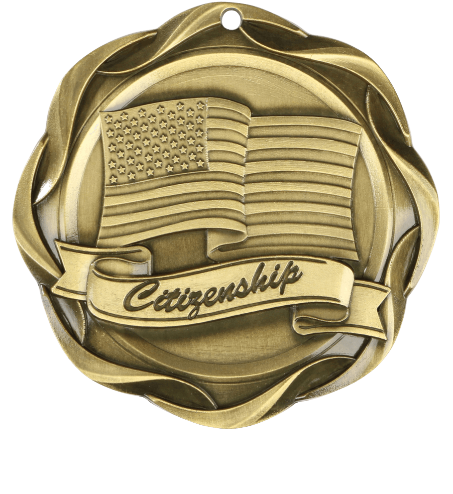 Citizenship Awards | Citizenship Plaques and Medals - Personalize at ...