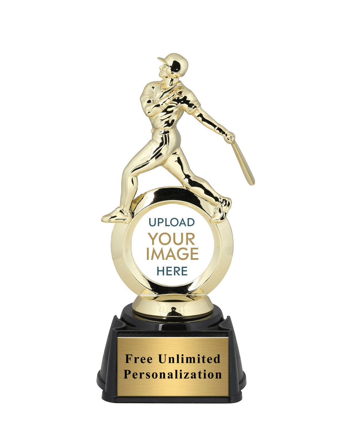 Baseball Figure Custom Insert Trophy