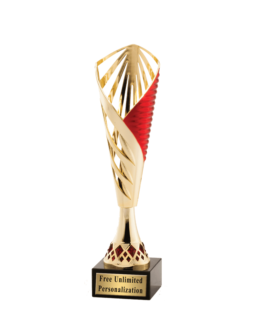 Chalice Cup Trophy With Color Accents