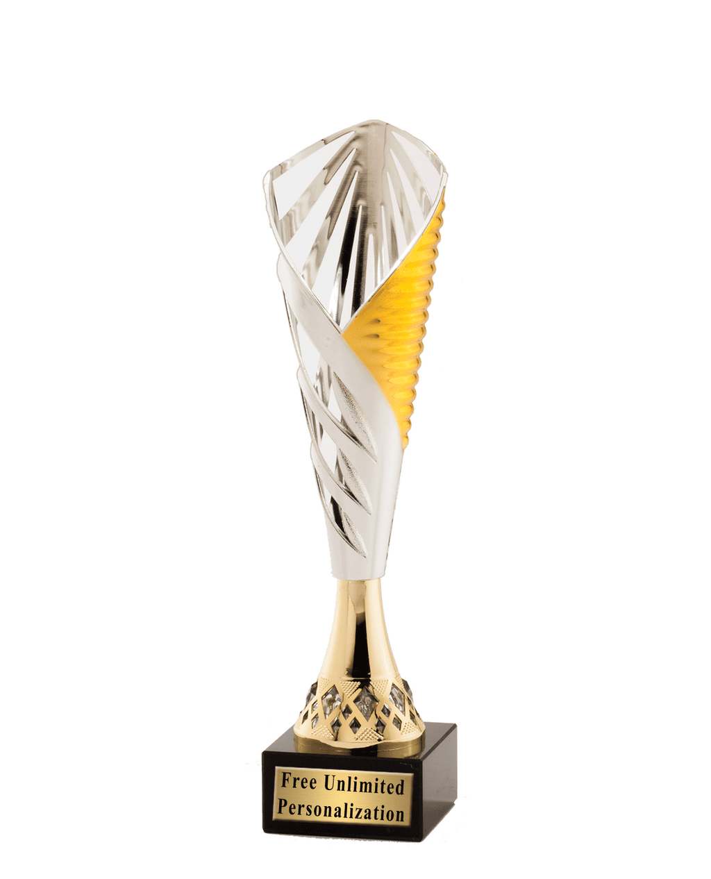 Chalice Cup Trophy With Color Accents
