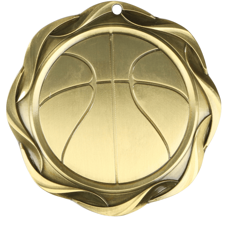 Fusion Basketball Medal
