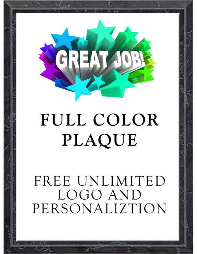 Color Printed Plaque