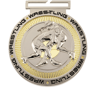 Wrestling Medals | Custom Tournament Wrestling Medals with ...