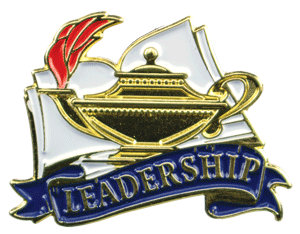 Color Fill Leadership Lapel Pin