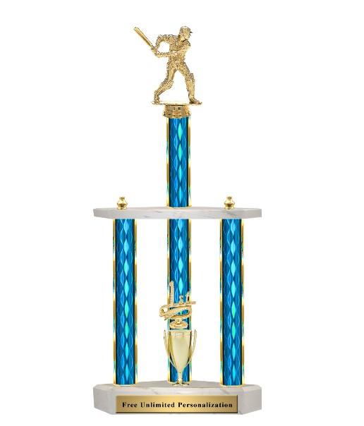 Cricket Trophies & Awards - Custom Awards by K2Awards.com