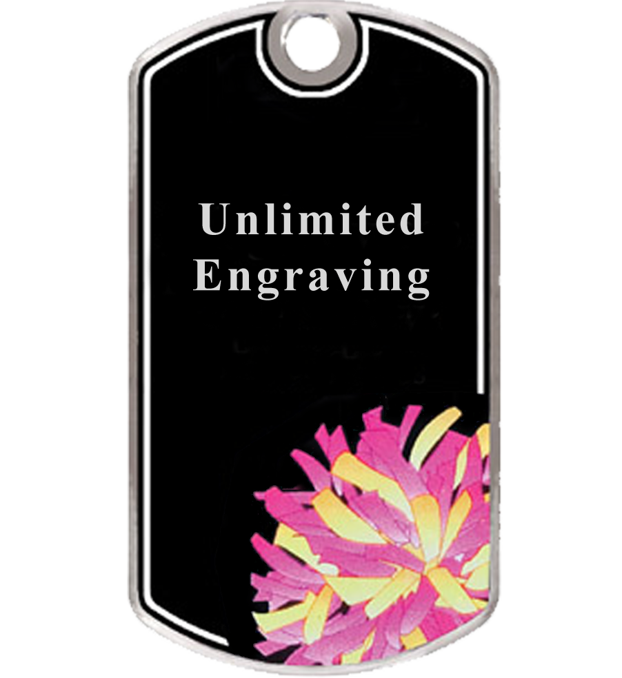 Cheer Dog Tag