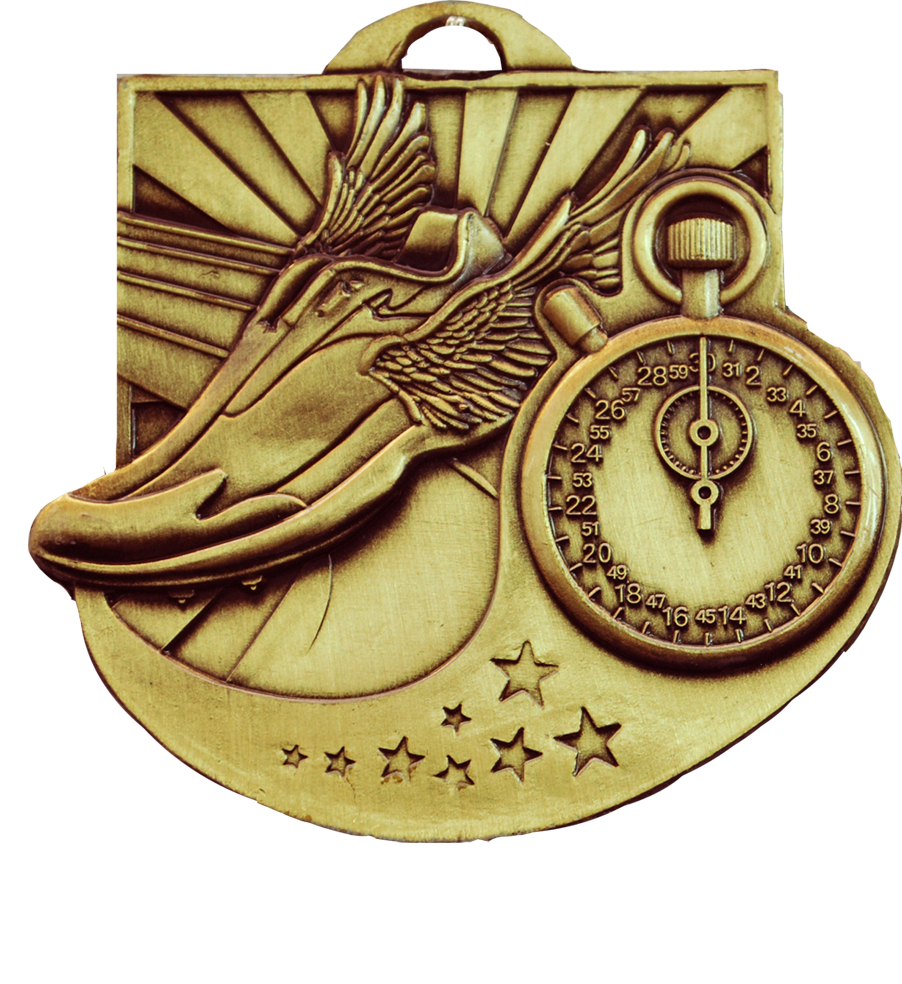 Star Blast Track Medal