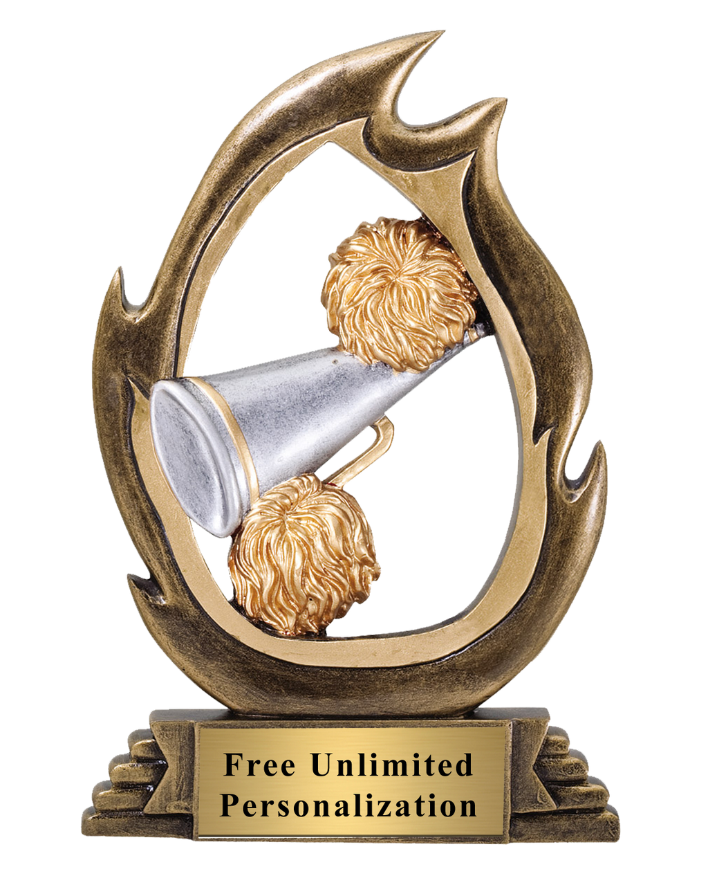 Flame Cheer Trophy