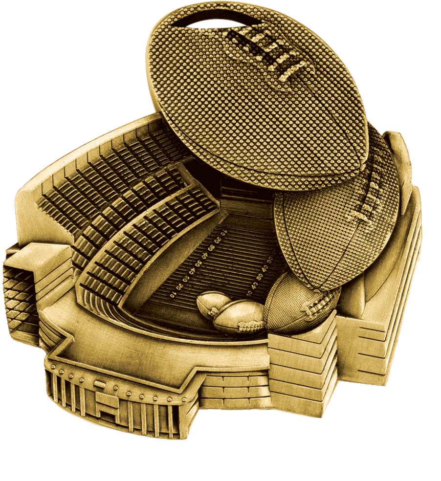 Stadium Football Medal