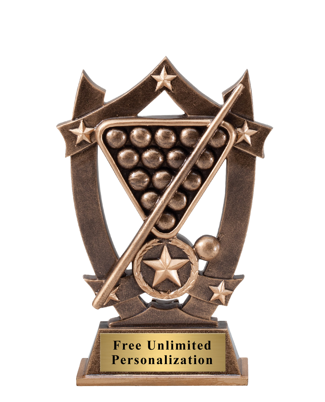 Billiards Awards | Custom Pool and Billiards Trophies at K2Awards.com