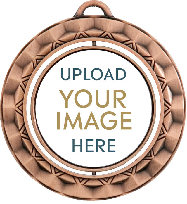 Spin Custom Insert Medal