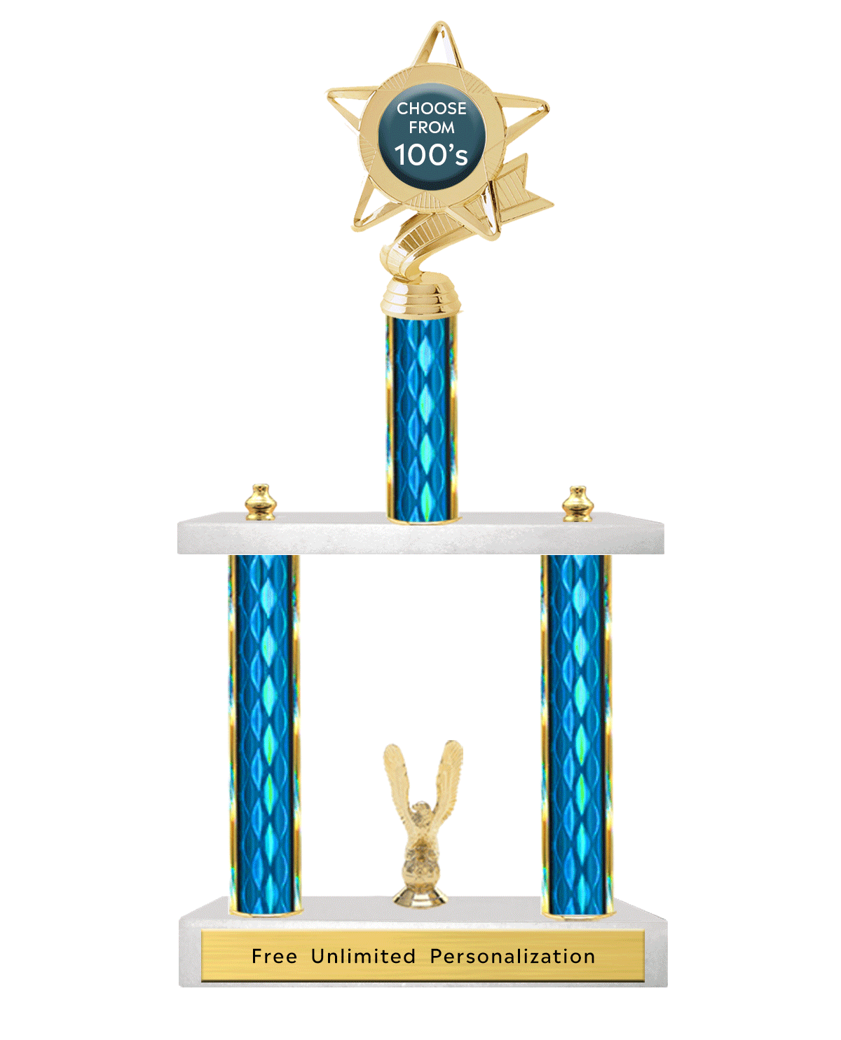 Two Tier Insert Trophy