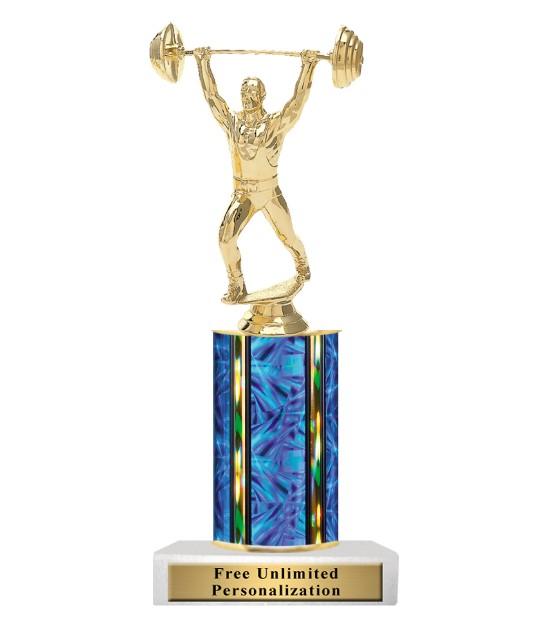 Ultra Wide Body Builder Column Trophy