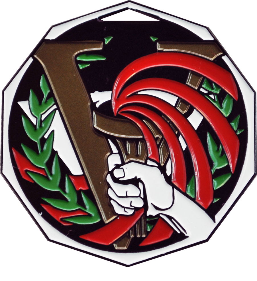 Bright Color Victory Medal