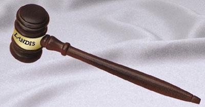 Gavel with custom Band