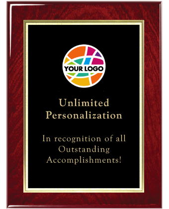 Color Printed Black Gloss Finish Designer Plaque